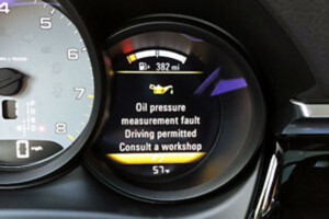 Porsche Check Engine & Oil Level Dashboard Messages Explained